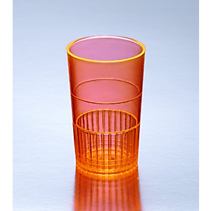 zappy 48 1.5 oz Straight Wall Shooter Hard Disposable Plastic Shot Glasses Party Bar Glasses Wedding Cups Wine Glass Cocktail Champagne Martini Neon Party Cups Colored Drinking Glasses Shooter Glass