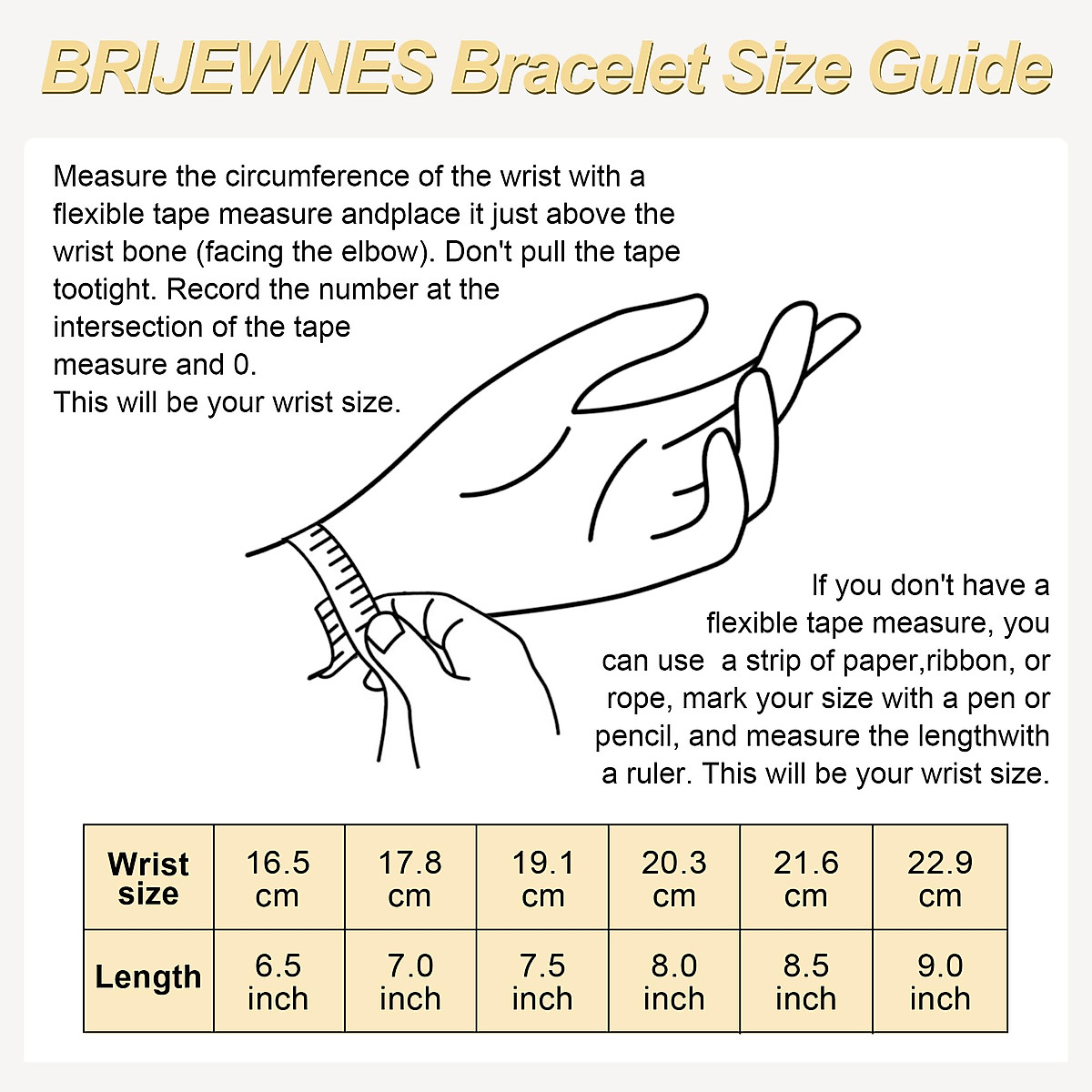 BRIJEWNES Silver Paperclip Chain Bracelet, 925 Sterling Silver, 7.5 Inches, for Women