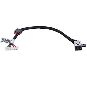 MMOBIEL DC Power Jack Dock Connector Flex Cable Compatible with Dell Inspiron 15-5000 5551 5552 5555 5557 5558 5559 14-5458 5459 5455 5452 P51F P64G Vostro 3458 3558 3559 P65G 3559 17-5000 5755