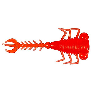 Z-Man MLA-79PK8 Larvaz 1.75" Red 8 Pack