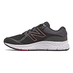 New Balance Men's M840BR5 Running Shoe, Black/Horizon, 12 Wide