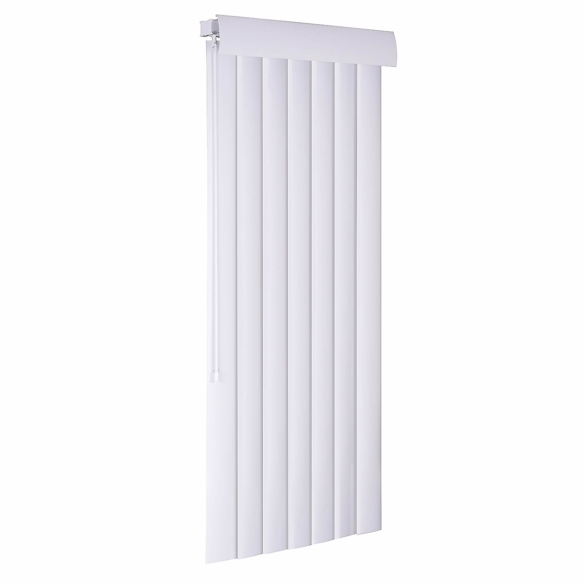 LOTUS & WINDOWARE Smooth Curved Vertical, 66 by 84-Inch, White