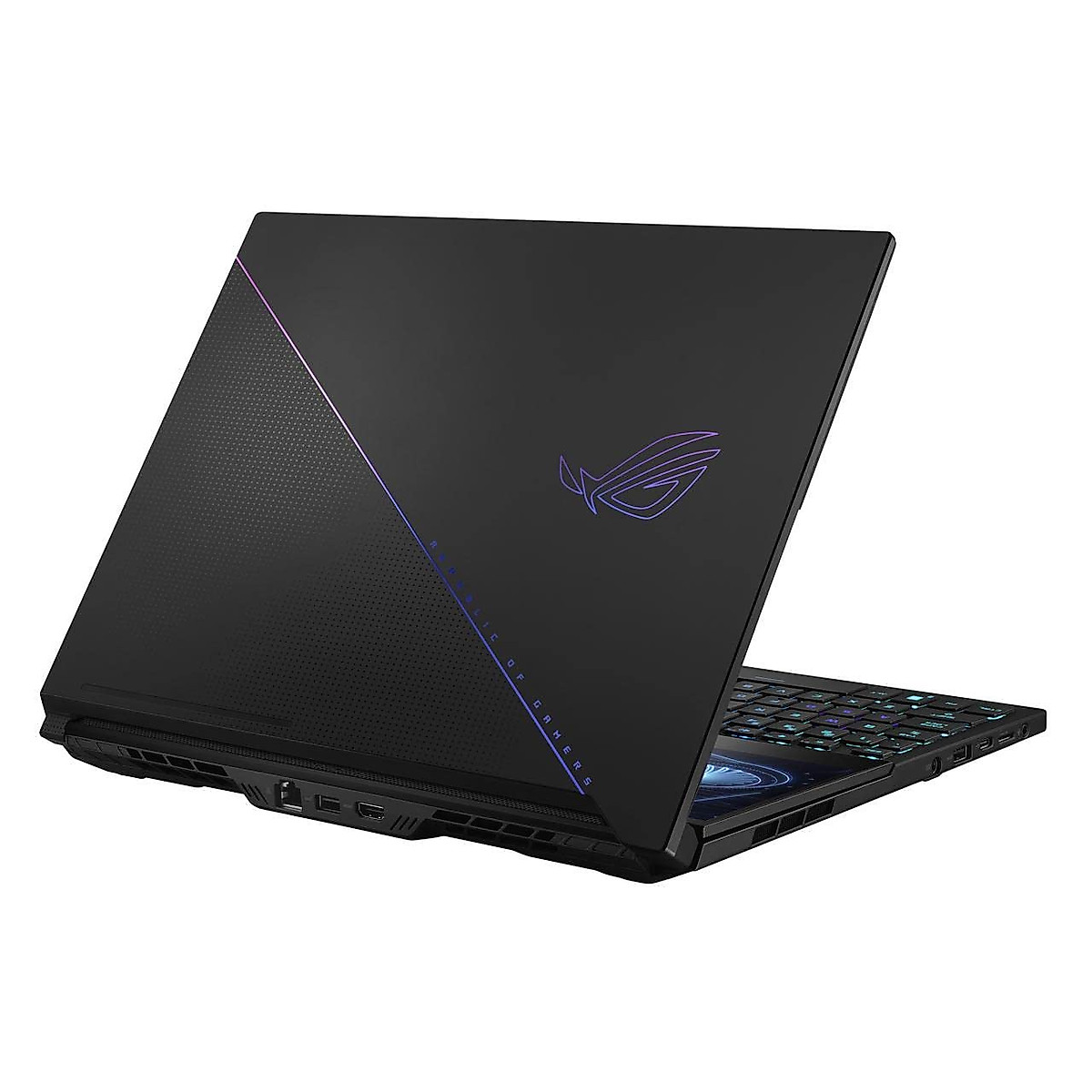 ASUS ROG Zephyrus Duo 16 GX650 GX 16.0" 240Hz WQXGA Gaming Laptop (AMD Ryzen 9 7945HX 16-Core, 64GB DDR5, 2x4TB PCIe SSD RAID 0, GeForce RTX 4080 12GB, Per Key RGB KYB, Win11P) w/Dockztorm Dock