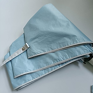 Tikwek- Telescopic umbrellas - Compact, Light, Automatic, Strong and Portable - Wind Resistant, Small Folding Backpack Umbrella for Rain