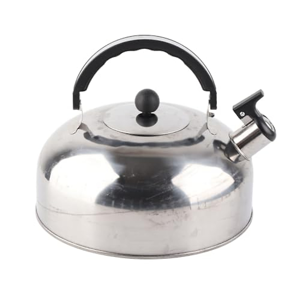 3L L Steel Whistling Tea Kettle Fast Heating One Touch Buttons Whistling Kettle With Insulated Handle For Home 3L L Steel Whistling