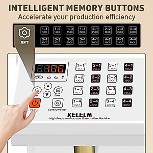 Automatic Fructose Dispenser,16L Commercial syrup dispenser,Fructose Quantitative Machine w/Double Fructose Outlets for Boba Milk Tea Bubble Tea,760W