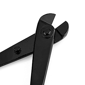 Yosoo Branch Cutter, 8.27Inch Professional Grade Manganese Steel Bonsai Cutter Multi-functional Alloy Wire Cutters Black
