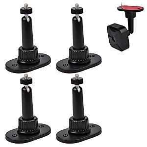 4 Pack Strong Adhesive Wall Mount for Blink Outdoor 4 (4th Gen) & (3rd Gen),Blink Outdoor Camera, No Drilling or Screw Secured Fixed,360 Degree Adjustable Wall Mount Bracket for Blink XT/XT2 Camera