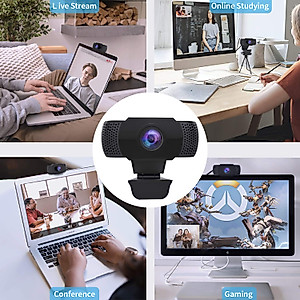wansview 1080P Webcam with Microphone