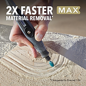 Dremel 9953 Flame Tip 3/8" Power Rotary Carving Bit - Ideal for Removal and Smoothing Applications in Wood, Plastic, Foam, and Rubber