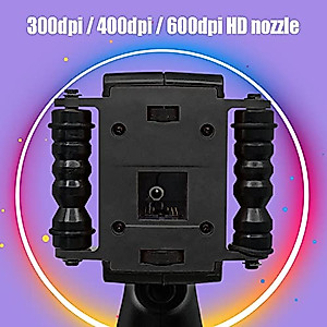 TOAUTO Portable Intelligent Upgraded Handheld Inkjet Printer HP-003 with 3.7 Inch LED Touch Screen Quick-Drying Inkjet Coding Machine for Code Date Label (Support 14 Languages & 3 Print Precision)