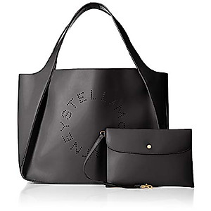 Stella McCartney(ステラ マッカートニー) Tote Bag, Black (Black 19-3911tcx)