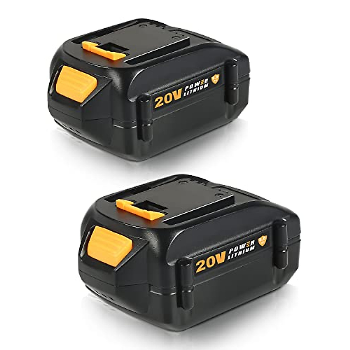 Lenoya 6.0Ah 2Packs Replacement for Worx Battery 20V WA3520 WA3525 WA3540 PowerShare for WA3884 WG322 WG381 WG320 WG540s WG154 WG163 WG160