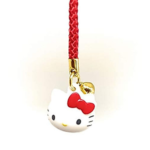 Friend Sanrio Bell Key Chain Key Ring Holder with Mascot (Hello Kitty)