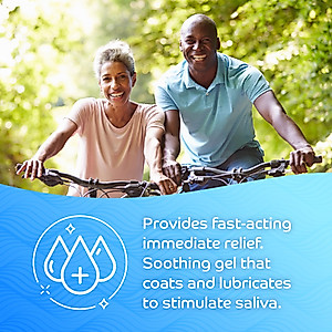 OraCoat XyliGel, Soothing Dry Mouth & Lip Moisturizing Relief Gel, 1.7 Fl Oz, 1 Pack, Citrus with Xylitol, Sugar Free Dry Mouth Gel, Helps Stimulate Saliva, Non-Acidic, Daytime & Night Time Use