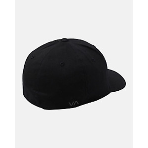 RVCA Men's Flex Fit, Black