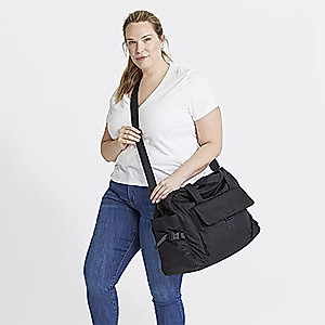 Vera Bradley Women's Cotton Utility Travel Bag, Orange Bell Pepper - Recycled Cotton, One Size