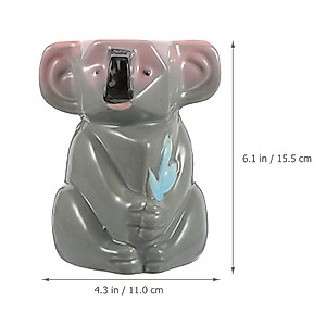 Beer Mug Expresso Coffee Cup Fun Drinks Cup Koala Shaped Ceramic Cup Personalized Tiki Cup Cup Drink Mug Champange Glasses Beer Mug Expresso Coffee Cup