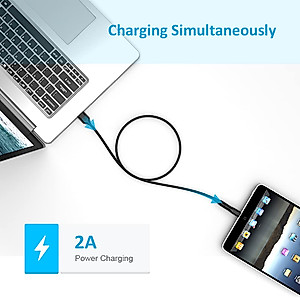 Basicvolt Universal Power Cable USB-A Cable with 14 Interchangeable Connectors 5V USB Charging Cable Compatible with PS3 PS4 Controller Digital Camera Smart Phone Go Pro Pad Speaker Xbox
