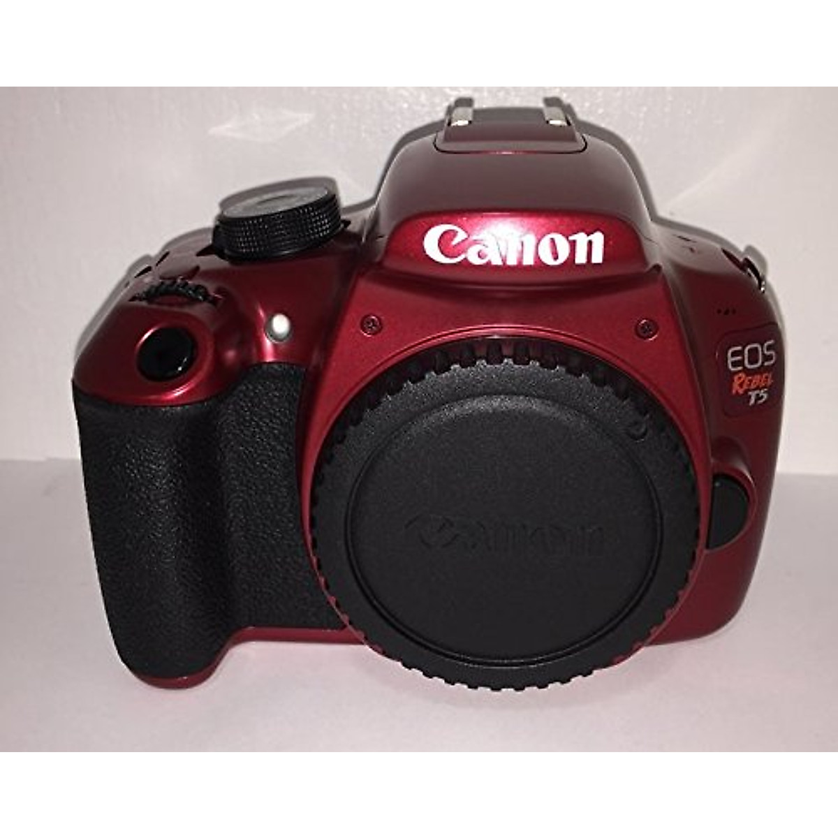 Canon EOS Rebel T5 Digital SLR Camera Kit with EF-S 18-55mm is II Lens - Red