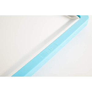 Ice Cream Maker/Pan/Roll - Frozen Yogurt, Sorbet, Gelato - Family Fun, Healthy Alternative DIY at home (Turquoise)