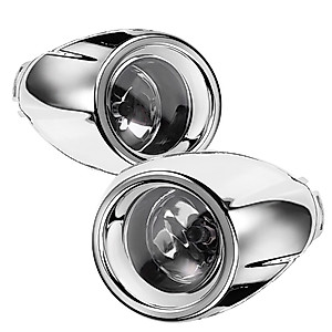 Saihisday Clear Lens Driving Fog Lights Bumper Lamps Bulbs Harness Bracket Replacement for Ford Focus S SE SEL Titanium 2012-2014 w/Harness (1 Pair, Left + Right)