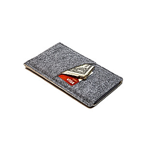 Google Pixel 8 Pro Handmade Sleeve, Padded Cover with Cards Holder Slot, Cash Pocket, Pixel 8 Pro Phone Wallet