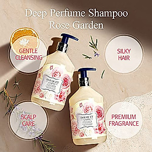 Bouquet Garni Hair Shampoo Variation (16.9 Fl.Oz, Rose Garden)