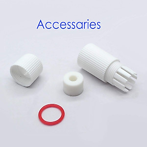 ANVISION 2-Pack Active 48V to 12V Waterproof PoE Splitter Adapter, IEEE 802.3af Compliant 10/100Mbps, for IP Camera AP Voip Phone and More, White