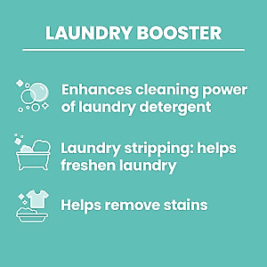 20 Mule Team All Natural Borax Detergent Booster & Multi-Purpose Household Cleaner, 65 Ounce, 4 Count