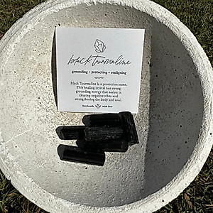 Black Tourmaline Raw Necklace - Men Protection Stone, Women Healing Stones, Crystal Jewelry, Mens Security Crystals, Best Friend Gift, Teen Choker, Real Rare Gemstone Pendants, Cleansing Amulet