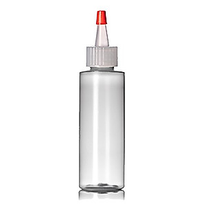 IMPRESA 8-Pack of 4 Oz Plastic Small Squeeze Bottles and Caps - BPA-Free, Latex-Free, Food-Grade - Great for Icing, Cookie Decorating, Sauces, Condiments, Arts and Crafts and More!