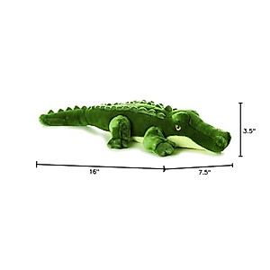 Aurora® Adorable Flopsie™ Swampy™ Stuffed Animal - Playful Ease - Timeless Companions - Green 12 Inches