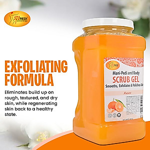 Spa Redi Pedi Scrub Gel - Mandarin (Gal)