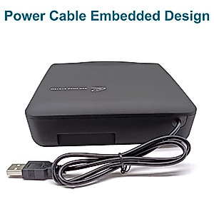 LEROAADZ Portable CD Player for Car USB, Universal External Car CD Player USB CD Player for Car Android Navigation (for Android 4.4 and Above System Only), Plug and Play