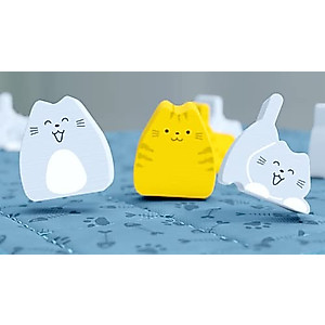 Smirk & Dagger BOOP: Adorable 2 Player Strategy Board Game, with 32 Cat and Kitten Pieces, Makes a Great Gift for Couples, Family, Adults and Kids Ages 10 and Up