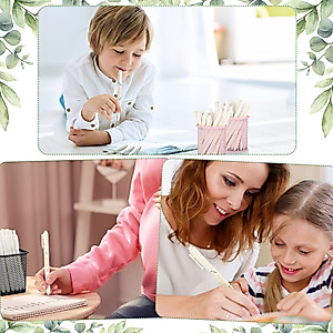 Ireer 36 Pcs Baby Shower Pens Gifts Bulk Party Favors for Guests Games Neutral Gender Reveal Favors Baby Shower Prizes Souvenirs Gift Bags Stuffer Supplies(Sage Greenery)