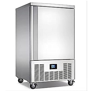 Kolice Commercial Restaurant 10 Trays Blast Chiller, Blast Freezer, Freezer, Chest Freezer for Hard Ice Cream, Fresh Meat, Chicken, Pastry, Fish in Hotels, Bars, Canteens, School, Bakery -40°F