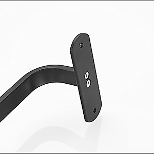 Space Aluminum Bathroom Hand Towel Rack, Wall Mount Single Bar Bath Towel Bar for Bathroom Kitchen Hand Towel Holder Dish Cloths Hanger (Size : 50cm)