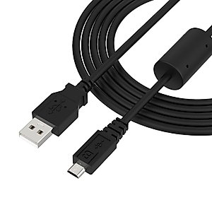 Toeasor Replacement Micro USB Interface Cable IFC-600PCU Charging Date Sync Cord Compatible with PowerShot G7X Mark II, G9 X, G9 X Mark II, SX620 HS, SX720 HS, SX730 HS, EOS M5, EOS M6