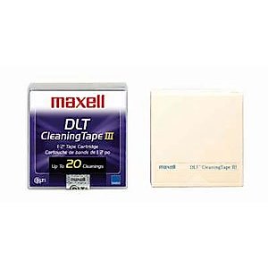 Maxell 183770 1/2" Tape Cartridge Cleaning
