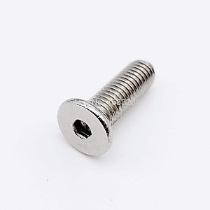 Ochoos 10/50pcs M3 M4 M5 A2-70 SUS 304 Stainless Steel Hex Hexagon Socket Ultra Thin Super Low Short Flat Wafer Head Allen Screw Bolt - (Thread Diameter: M3 50pcs, Length: 5mm)