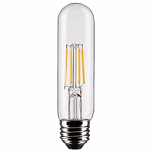 Satco 5.5-Watt LED E26 Light Bulb, 3000K, 15000 Hour Rating, Dimmable