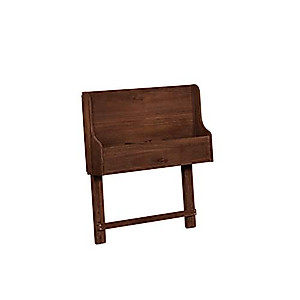 Linon Mable Folding Desk, Walnut