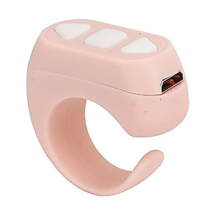 Page Turner, Stable Signal ABS Phone Remote Control Ergonomic for Watching TV (Pink)