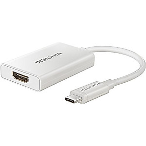 Insignia USB Type-C-to-HDMI Adapter - White - Model: NS-PU369CH-WH