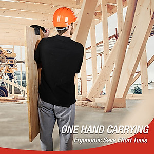 Goldblatt 2 Pack Panel Carrier, Plywood Lifting, Drywall Carrying Tool for Wood, Synthetic Cement Board - Clamping Thickness up to 3/4 inch