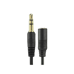 3.5mm Aux Headphone Extension Cable 15 Feet (4.5 Meters) 3.5mm Male to Female Stereo Audio Extension Cable 15ft (4.5M) for Car, Stereo, iPhone, Smartphone or Any Audio Device CNE62991