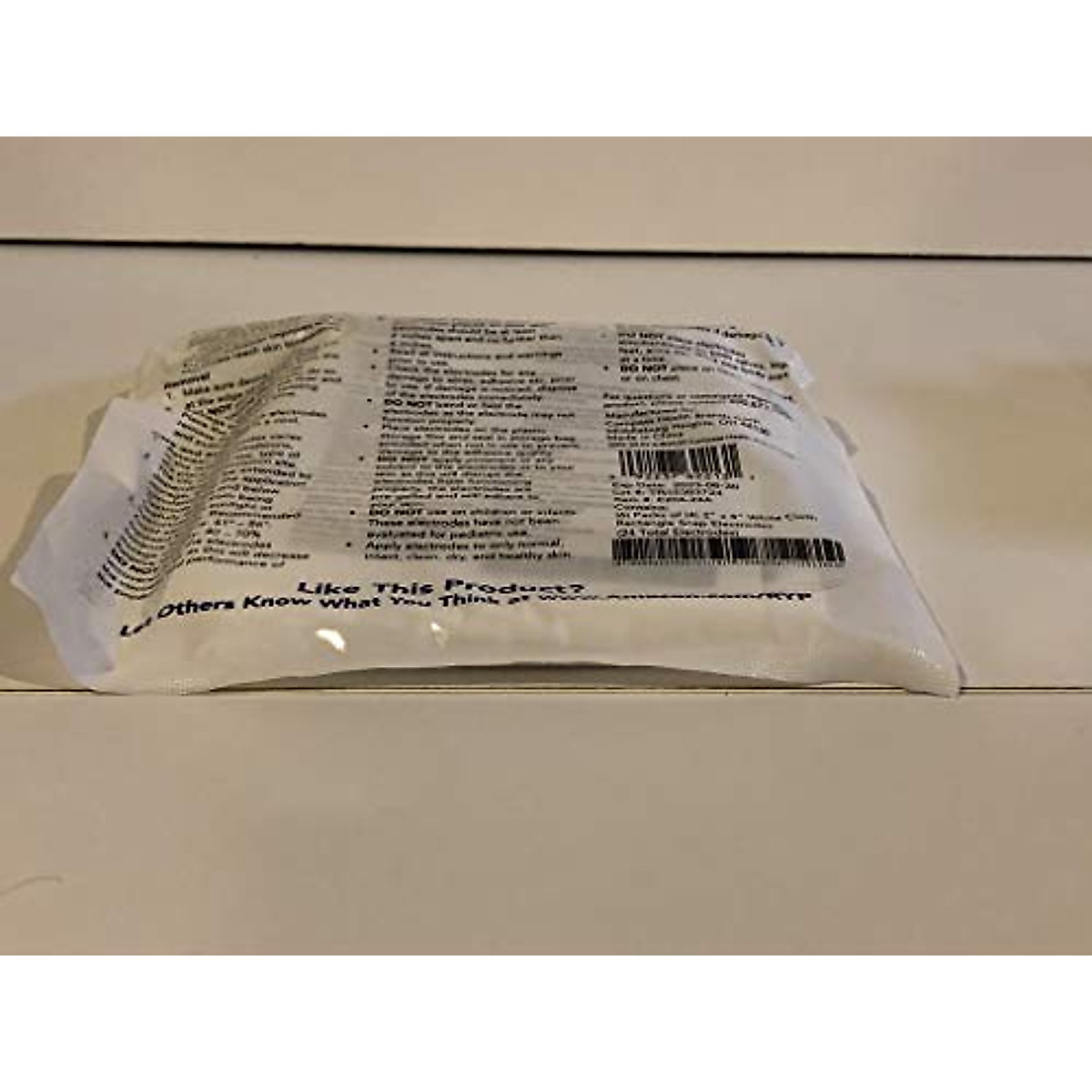 StimChoice TENS Unit Replacement Pads Snap Electrodes, 2"x 4" 24 Pack - Premium Quality TENS Pads - Compatible with TENS Machines with Snap Style Electrode Pads, Replacement Stim Pads, White