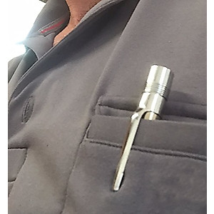 Bullseye Office - Portable Stainless Steel Toothpick Holder - Mobile Toothpick Case, Easy to Carry in Your Pocket, Bag, and Much More